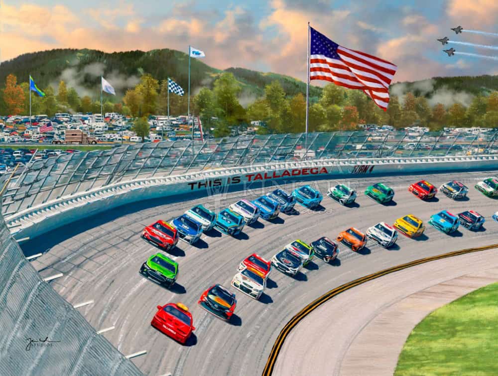 NASCAR® Talladega | Thomas Kinkade Carmel & Monterey